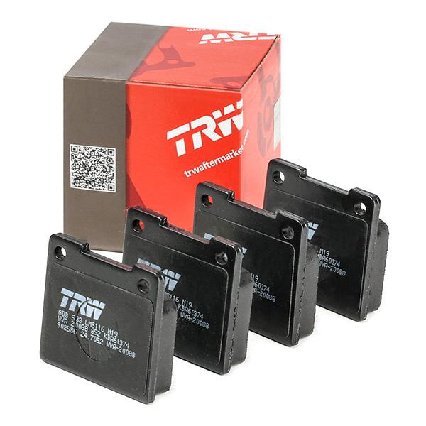TRW or Girling Brake Pads for standard road use – BCC | British Classic ...